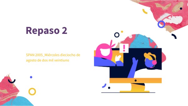 GENIAL PRESENTATION_Repaso 18 Agosto