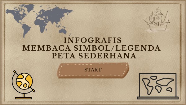 Membaca Simbol / Legenda Pada Peta Sederhana | Genially