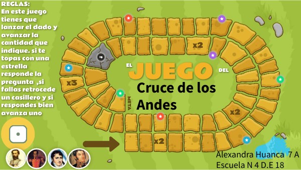 JUEGO DEL CRUCE DE LOS ANDES | Genially