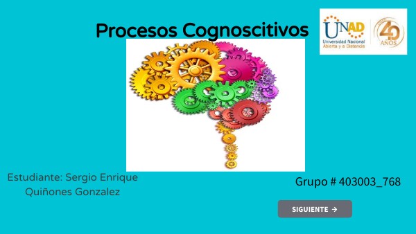 procesos cognoscitivos | Genially