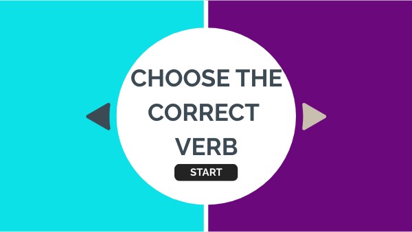 Choose the correct verb | Genially