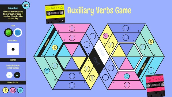 Auxiliary Verb Games | Genially