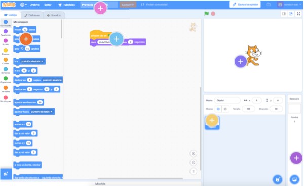 Interfaz de scratch | Genially