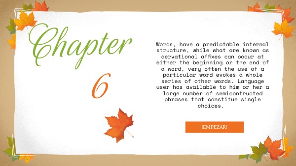 Chapter 6 - Linguistics