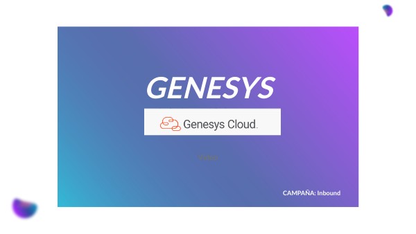 PRESENTACIÓN GENESYS