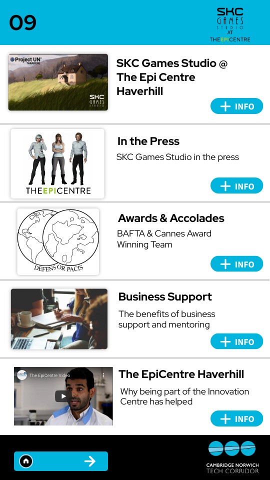 09 SKC Games - Corridor of Curiosities | Genially