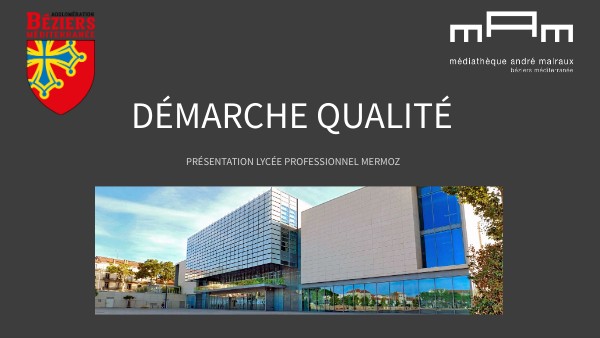 Démarche qualité | Genially
