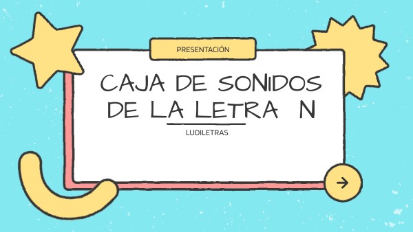 CAJA DE SONIDOS LA LETRA N