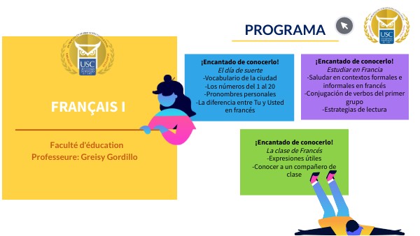 PROGRAMA FRANCÉS I | Genially