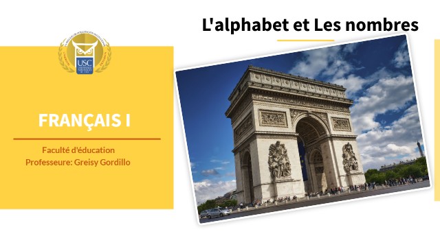 L'alphabet et Les nombres UNITÉ 1C