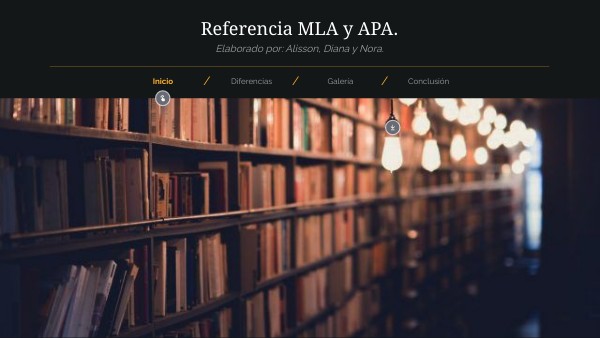 Referencias MLA y APA | Genially