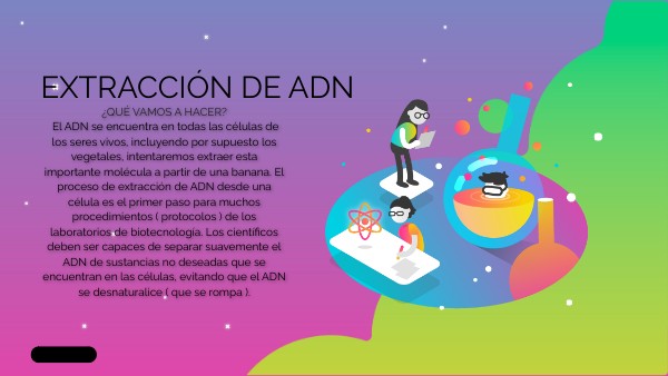 EXTRACCIÓN DE ADN | Genially