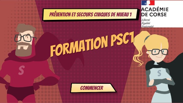 formation PSC1 académie de Corse | Genially