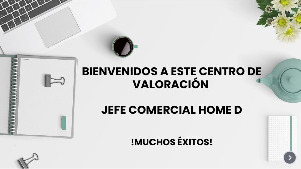 Jefe comercial Home D | Genially