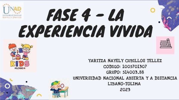 la experiencia vivida. | Genially