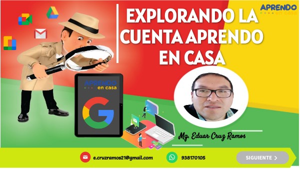 2- EXPLORANDO LA CUENTA APRENDO EN CASA | Genially