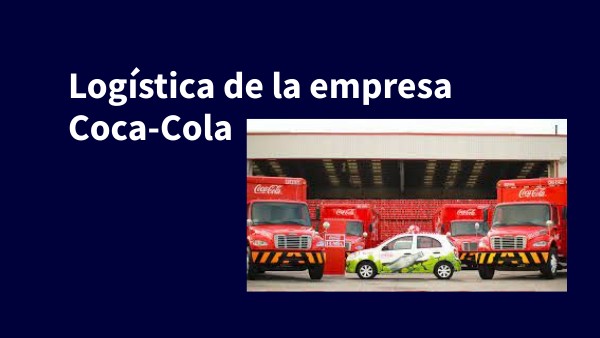 LOGISTICA COCA COLA