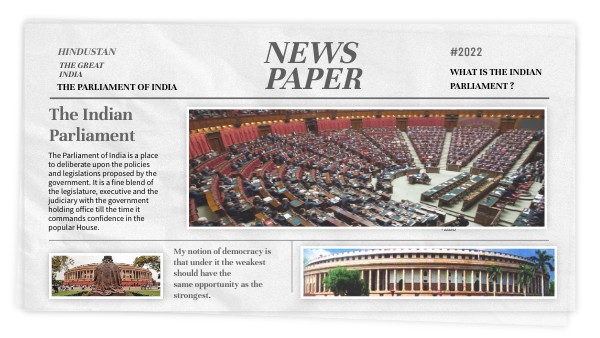 NEWSPAPER PRESENTATION | Genially