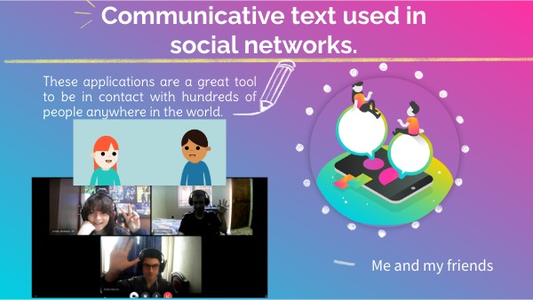 Communicative text used in social networks - Kdt Freddy Torres | Genially