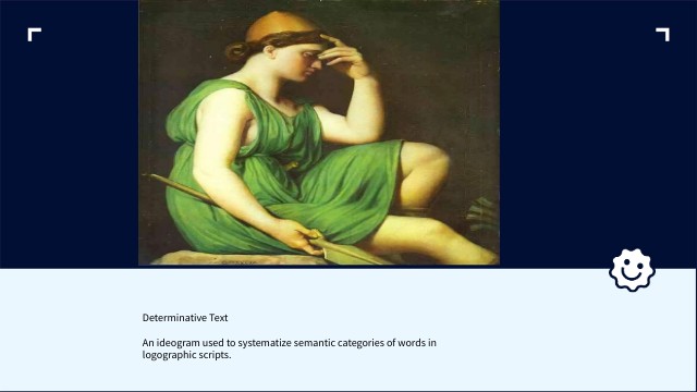 Determinative Text, by: Elías Olier