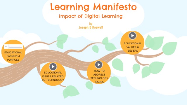 Learning Manifesto: Impact of Digital Learning
