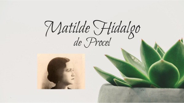 Matilde Hidalgo