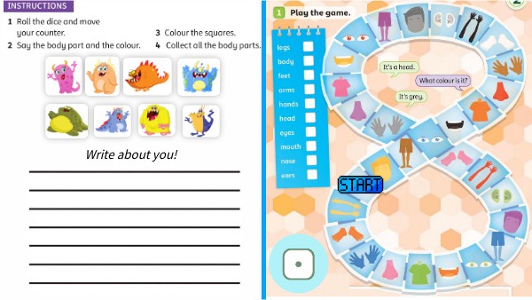 Board Game Power Up 1 Revision Unit 2 | Genially