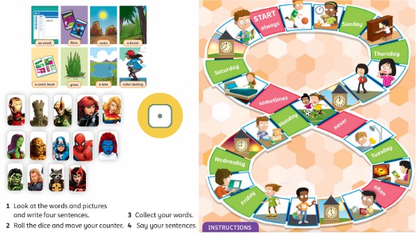 Board Game Power Up 2 Unit 2 | Genially