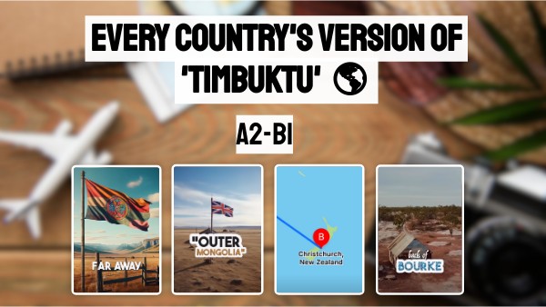 Every Country's Version of 'Timbuktu' 🌎 Eng for kids, teens n adults ...