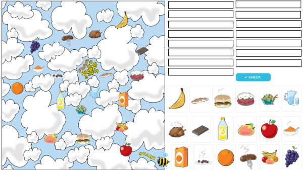 Power Up 1 Food with friends | Genially