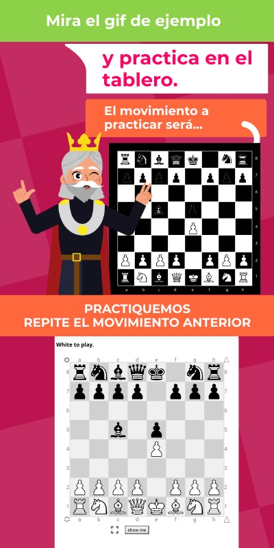 movimiento 1/ Ajedrez / Sesión 7 | Genially