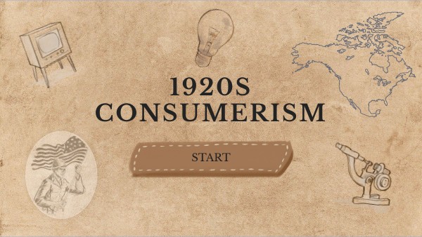 1920s Consumerism