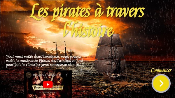 Les pirates à travers l'histoire | Genially