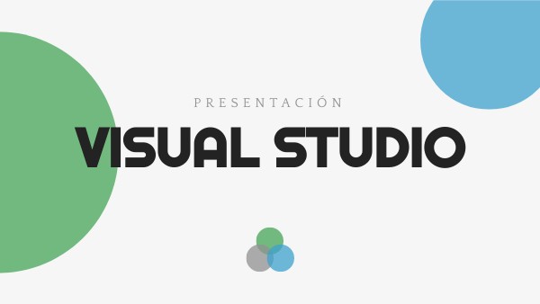 Presentación Visual Studio | Genially