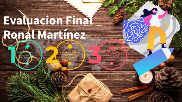 evaluación final ronal martínez