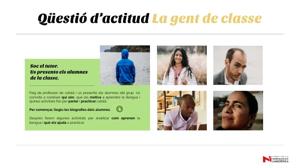 Qüestió d'actitud | Genially