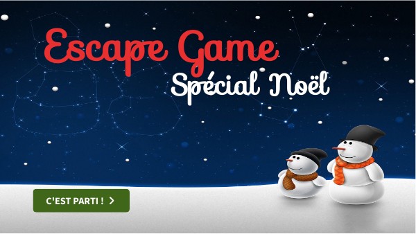Copie - ESCAPE GAME DE NOEL | Genially