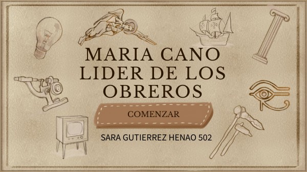 MARIA CANO | Genially