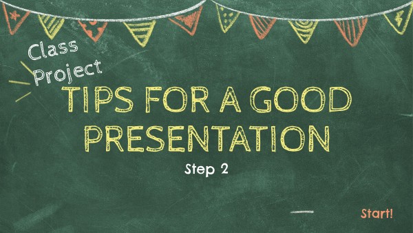 ANIMATED CHALKBOARD PRESENTATION | Genially