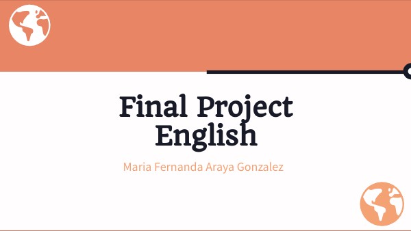 Final project english | Genially