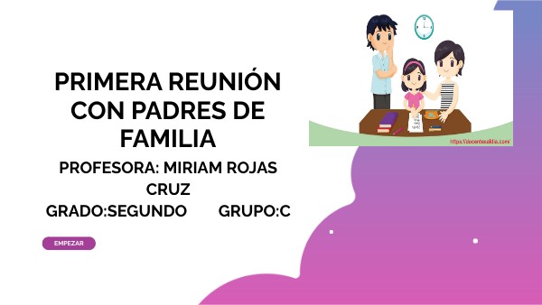 REUNIÓN CON PADRES DE FAMILIA | Genially