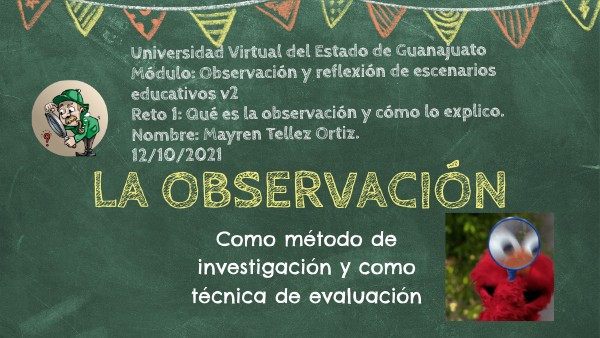 La observación como método y técnica | Genially