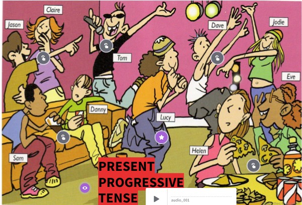 present progressive | Genially