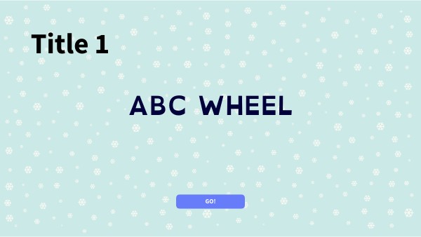 ABC Wheel