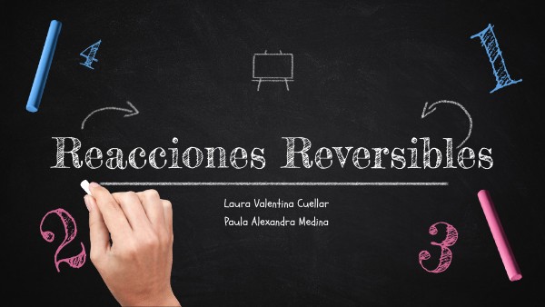 Reacciones reversibles