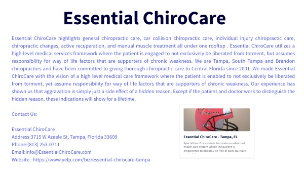 Essential ChiroCare