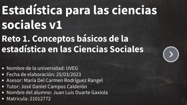 Estadistica mapa conceptual | Genially