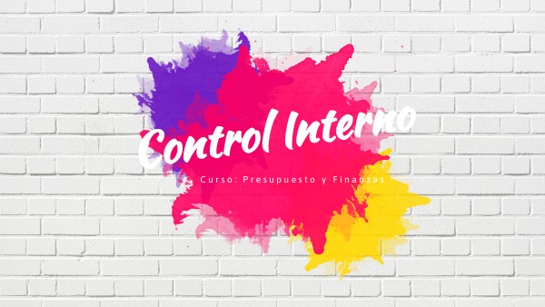 CONTROL INTERNO | Genially