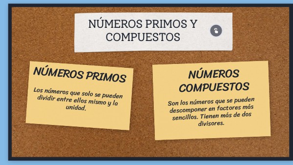 Números primos y compuestos | Genially
