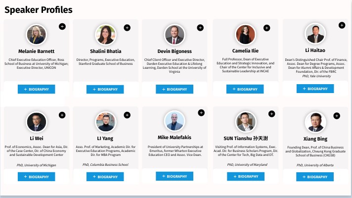 SPEAKERS PROFILES | Genially